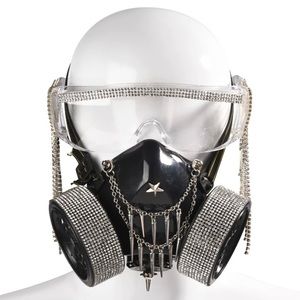 PrettySiccAccessories | Accessories | Rhinestone Fashion Gas Mask W ...